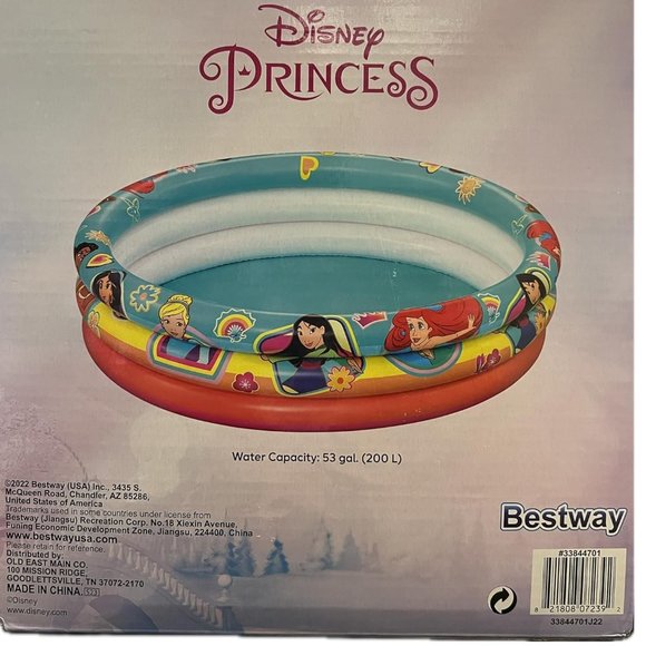 Bestway | Other | Disney Princess Inflatable Play Pool 3 Ring 48 Inches ...